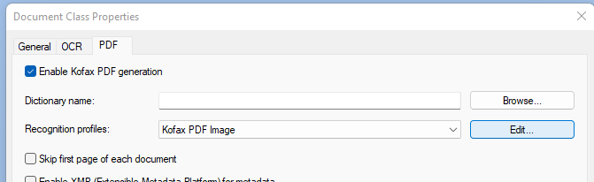 Kofax Capture: Poor Quality PDF Image Output