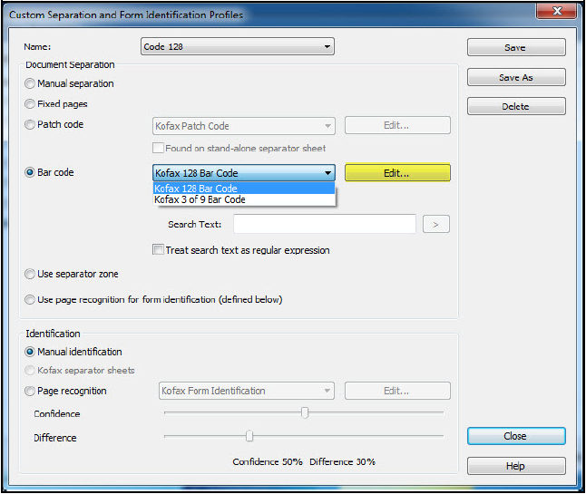 Overview of the Tungsten Kofax Capture Enhanced Bar Code (EBC) Engine